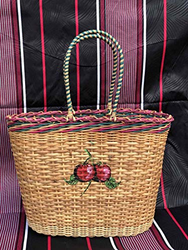 Fair Trade Ghana Bolga African Dye-Free Oval Shopper 17-18" Across, 38066