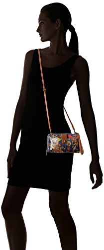 Sakroots Artist Circle Large Smartphone Cross-Body Phone Wallet,Midnight Spirit Desert