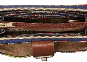 Sakroots Artist Circle Large Smartphone Cross-Body Phone Wallet,Midnight Spirit Desert