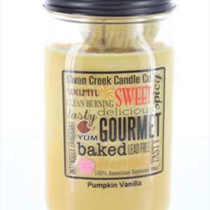 Swan Creek Candle Pumpkin Vanilla 24 Oz