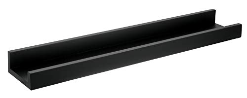 Kiera Grace Kieragrace Modern Floating-Shelves, 23-Inch by 4-Inch, Black