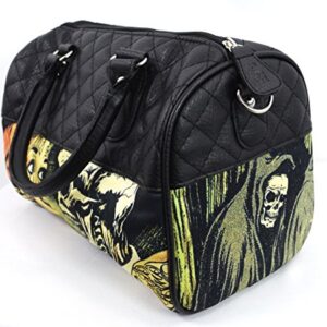 Liquor Brand Horror B Movie Cartoon Small Satchel Purse Crossbody bag