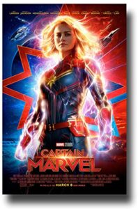 captain marvel poster movie promo 11 x 17 inches main