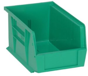 quantum storage systems qus221gn storage bins, green