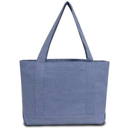 Liberty Bags 8870 Seaside Cotton Pigment Dyed Boat Tote