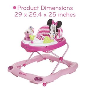 Disney Minnie Mouse Glitter Music and Lights Walker, Pink