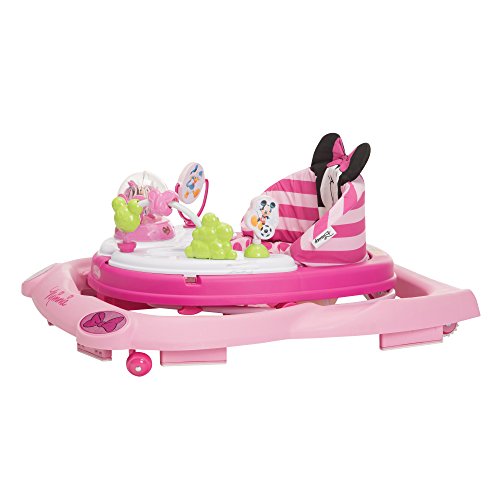 Disney Minnie Mouse Glitter Music and Lights Walker, Pink