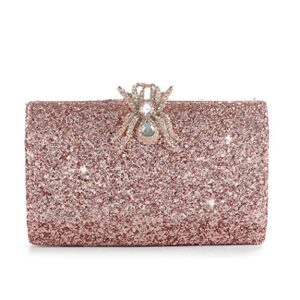 kalinnu evening bag clutch purses for women,party wedding formal shoulder handbag evening clutch bag