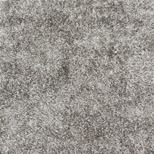 SAFAVIEH New Orleans Shag Collection 8' x 10' Grey/Grey SG531 Handmade 1.6-inch Thick Area Rug