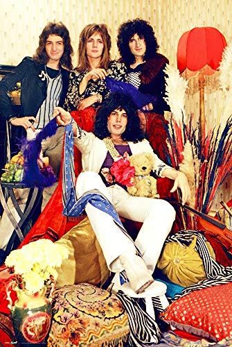 POSTER STOP ONLINE Queen - Music Poster (The Band) (Size 24" x 36")