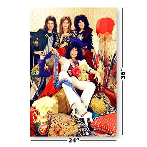 POSTER STOP ONLINE Queen - Music Poster (The Band) (Size 24" x 36")