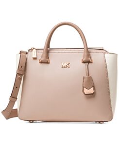 michael michael kors nolita medium satchel – soft pink