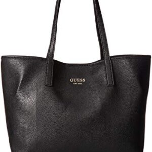 GUESS womens Vikky tote handbags, Black, One Size US