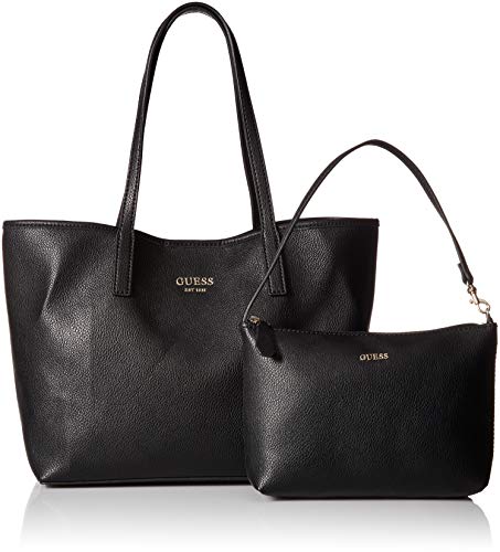 GUESS womens Vikky tote handbags, Black, One Size US