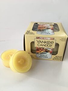 yankee candle sunlit autumn tea light candles