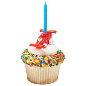 ace Car Birthday Cake Candle Holders