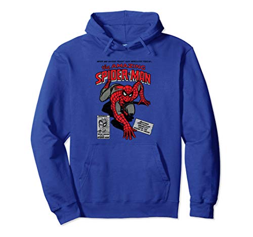 Marvel Spider-Man Retro Comic Hooded Sweatshirt