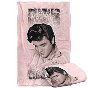 elvis presley soft lights silky touch super soft throw blanket 36″ x 58″