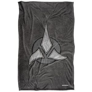 Star Trek Klingon Empire Silky Touch Super Soft Throw Blanket 36" x 58"