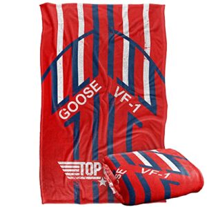 top gun goose silky touch super soft throw blanket 36″ x 58″