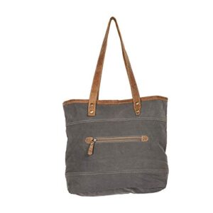 Myra Bag Objet d'art Upcycled Canvas Tote Bag S-1385