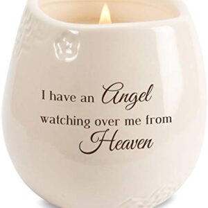 Pavilion - I Have an Angel Watching Over Me from Heaven 8 oz Soy Filled Ceramic Vessel Candle