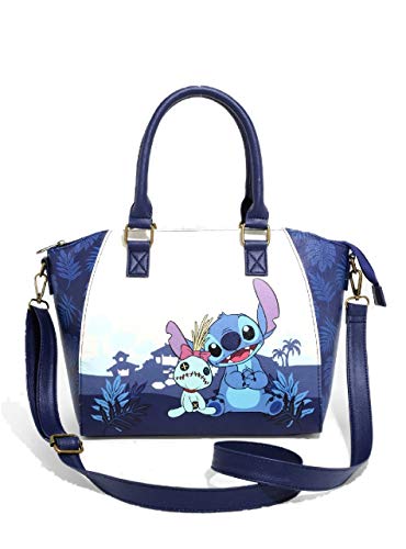 Loungefly Disney Lilo & Stitch Dark Blue Satchel Bag