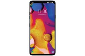 lg v40 thinq 64gb aurora black lmv405ua 6.4 qhd+ oled display – at&t & gsm unlocked