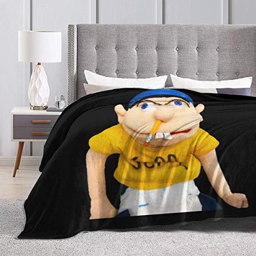 MiaysGy Top Selling SML Jeffy Merchandise Ultra-Soft Micro Fleece Blanket (80 in x 60)