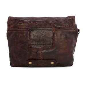 Bed|Stu Women’s Ziggy Leather Crossbody Bag (Teak Rustic)