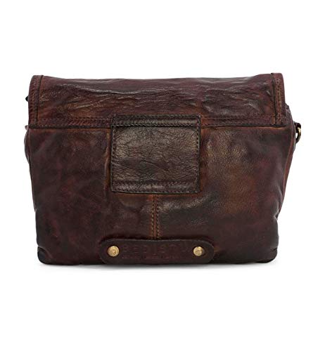 Bed|Stu Women’s Ziggy Leather Crossbody Bag (Teak Rustic)