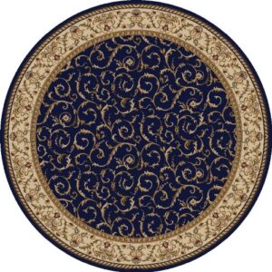 Radici 1599 COMO Rugs, 5-Feet 3-Inch, Blue