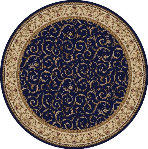 Radici 1599 COMO Rugs, 5-Feet 3-Inch, Blue