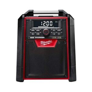 milwaukee 2792-20 m18 job site radio and battery charger w/bluetooth