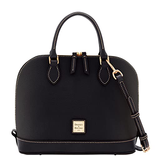 Dooney & Bourke Pebble Grain Zip Zip Satchel