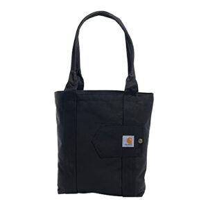 carhartt vertical open tote black