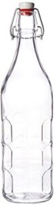 bormioli rocco moresca bottle, 33.75 oz, clear