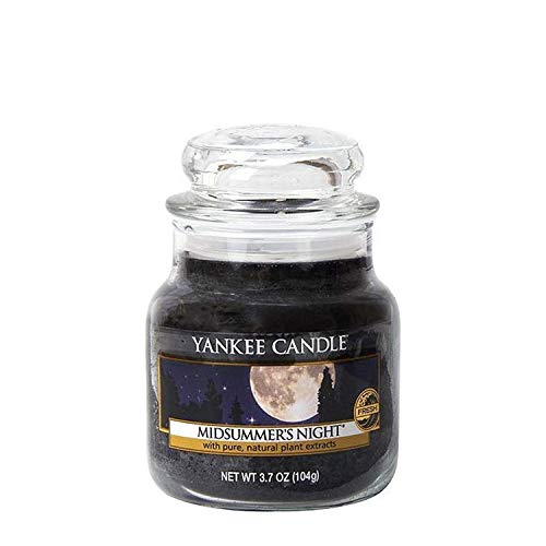 Yankee Candle Midsummer's Night Small Jar Candle, Fresh Scent