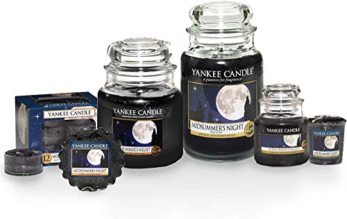 Yankee Candle Midsummer's Night Small Jar Candle, Fresh Scent