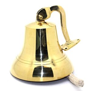 Govinda - 6" Brass Ship Bell - Nautical Bells