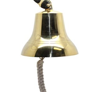 Govinda - 6" Brass Ship Bell - Nautical Bells