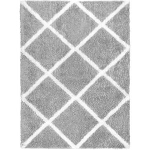 SoHome Carmela Tali Area Rug Grey/Ivory, 5'2"x7'2"