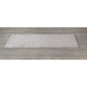 Indoor Solid Design Non-Slip Rubberback 2x5 Modern Runner Rug for Hallway, Kitchen, Living Room, Bedroom, 20" x 59", Dark Gray