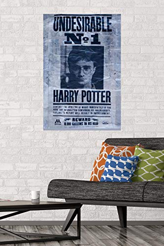 Trends International The Wizarding World: Harry Potter - Undesirable Wall Poster, 22.375" x 34", Unframed Version