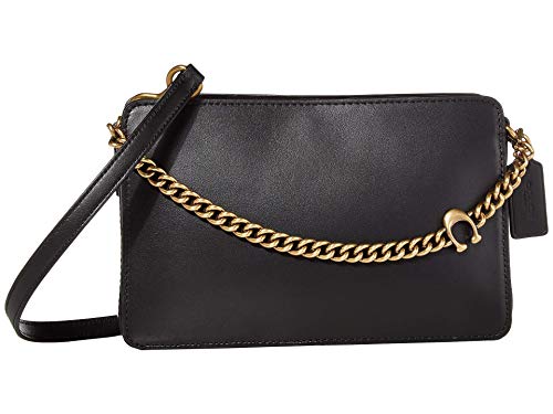 COACH 1, Black/Brass, One Size