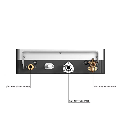 Eccotemp i12-LP Water Heater, 4 GPM, Black