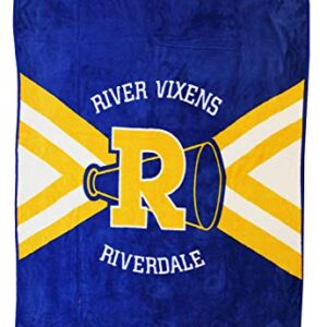 Riverdale Vixen Blanket 45X60 Coral Fleece 220 GSM Throw Screen Print River Vixen