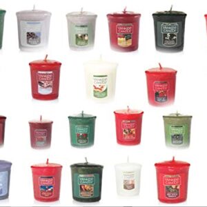 Yankee Candle 5 x Randomly Assorted Official Votive Samplers - Fragrances from The Full Classic Range