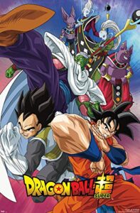 trends international dragon ball: super – group wall poster, 22.375″ x 34″, unframed version