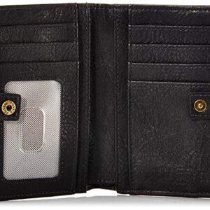 Fossil Women's Liza Leather Wallet Multifunction, Black (Model: SL7986001)